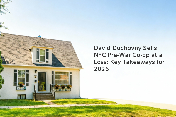 David Duchovny Sells NYC Pre-War Co-op at a Loss: Key Takeaways for ...